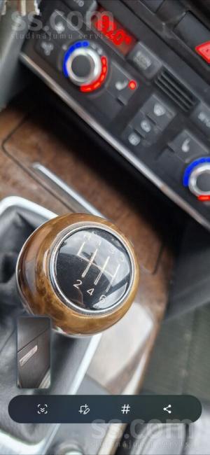 Pelēks Audi A6 2006 Madona, ar dzinēja tilpumu 2.70 L un nobraukumu 303 tūkst. km par 4000 €, foto 8 vietnē AUTOMOTO.COM.LV