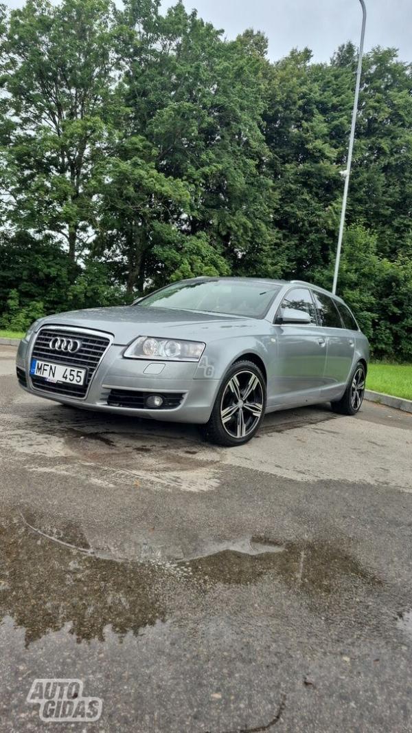 Grey Audi A6 2006 in Klaipeda, with an engine capacity of 2.00 L and mileage of 430 thousand km for 2100 €, photo 3 on AUTOMOTO.COM.LV