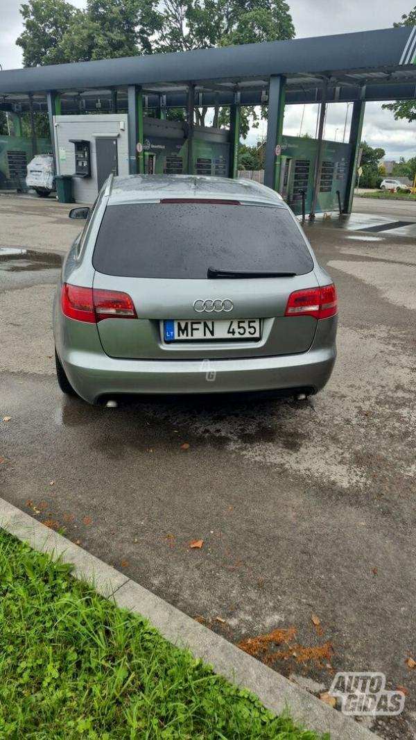 Grey Audi A6 2006 in Klaipeda, with an engine capacity of 2.00 L and mileage of 430 thousand km for 2100 €, photo 6 on AUTOMOTO.COM.LV