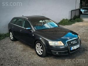 Grey Audi A6 2006 in Riga, with an engine capacity of 3.00 L and mileage of 453 thousand km for 2390 €, photo 3 on AUTOMOTO.COM.LV