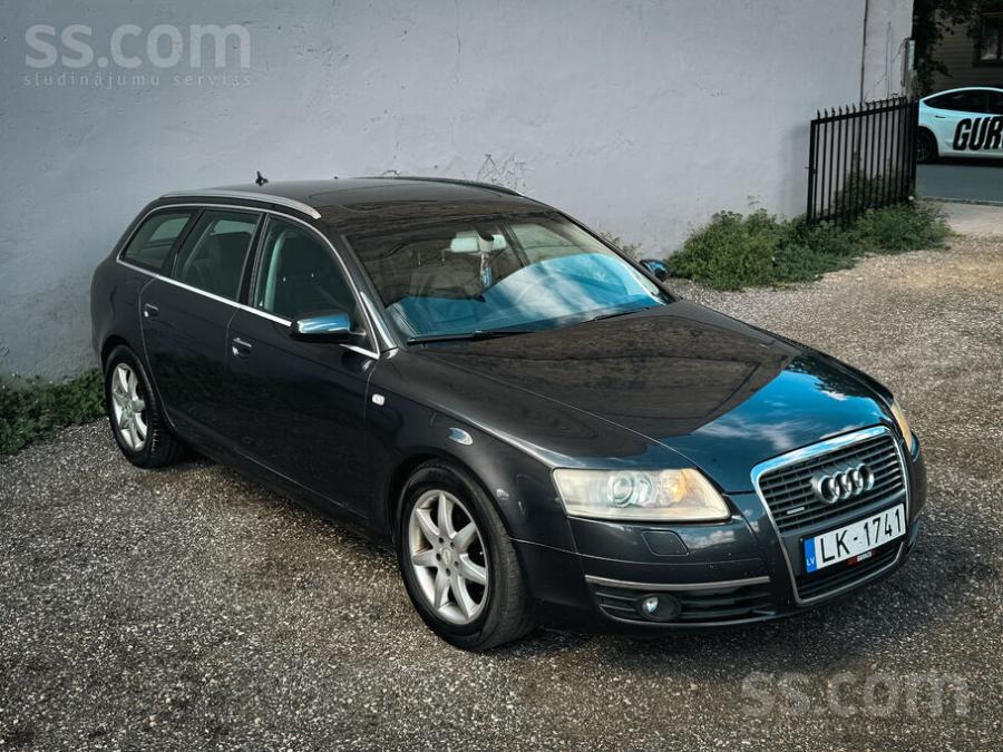 Grey Audi A6 2006 in Riga, with an engine capacity of 3.00 L and mileage of 453 thousand km for 2390 €, photo 3 on AUTOMOTO.COM.LV