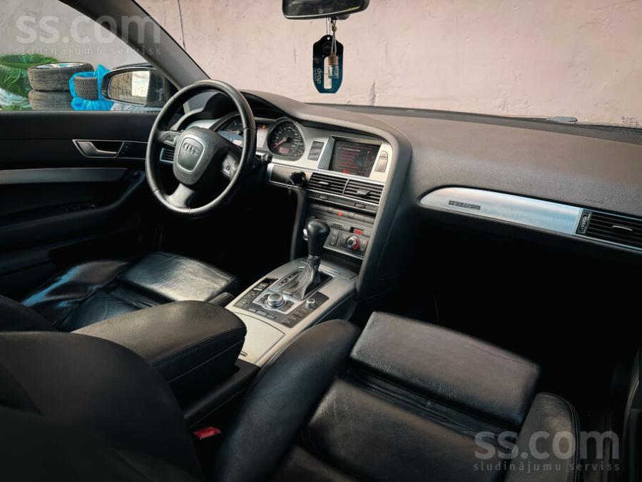 Grey Audi A6 2006 in Riga, with an engine capacity of 3.00 L and mileage of 453 thousand km for 2390 €, photo 6 on AUTOMOTO.COM.LV
