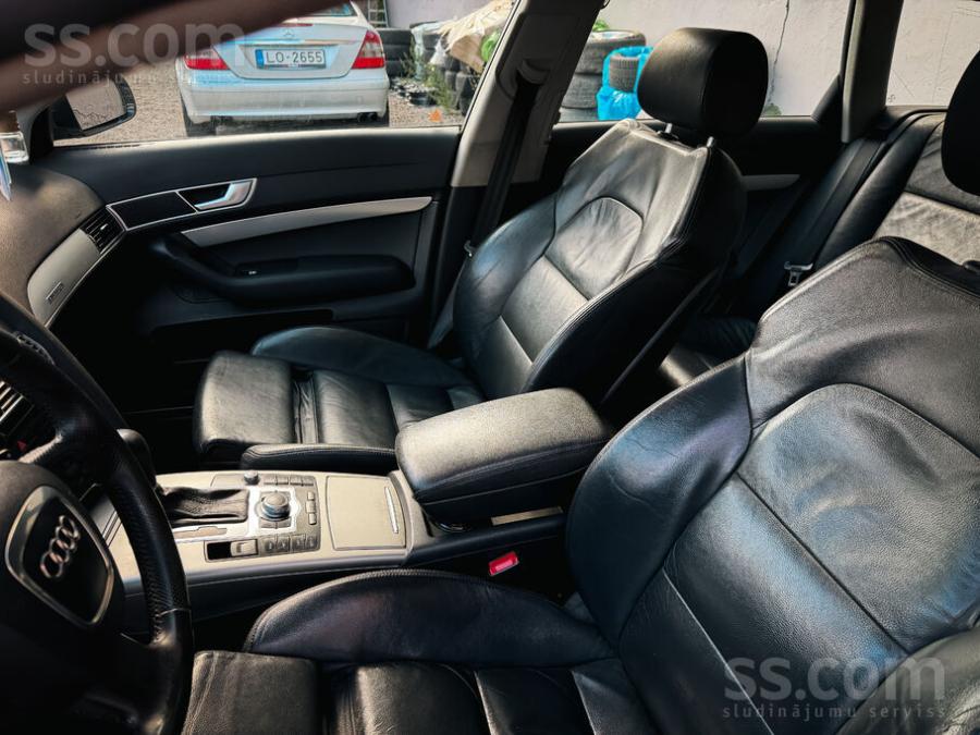 Grey Audi A6 2006 in Riga, with an engine capacity of 3.00 L and mileage of 453 thousand km for 2390 €, photo 7 on AUTOMOTO.COM.LV