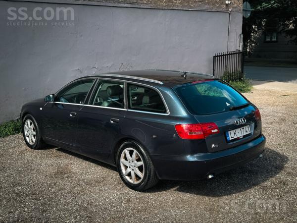 Grey Audi A6 2006 in Riga, with an engine capacity of 3.00 L and mileage of 453 thousand km for 2390 €, photo 4 on AUTOMOTO.COM.LV