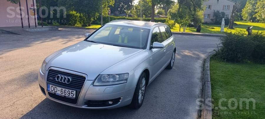 Pelēks Audi A6 2006 Rēzekne, ar dzinēja tilpumu 2.70 L un nobraukumu 265 tūkst. km par 4500 €, foto 7 vietnē AUTOMOTO.COM.LV