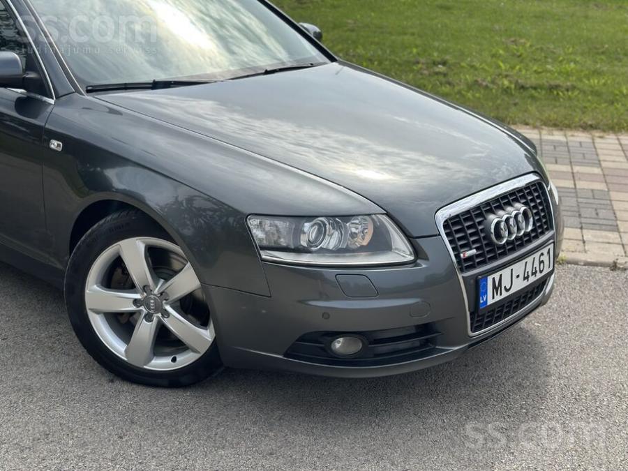 Pelēks Audi A6 2006 Tukums, ar dzinēja tilpumu 3.00 L un nobraukumu 364 tūkst. km par 3990 €, foto 8 vietnē AUTOMOTO.COM.LV