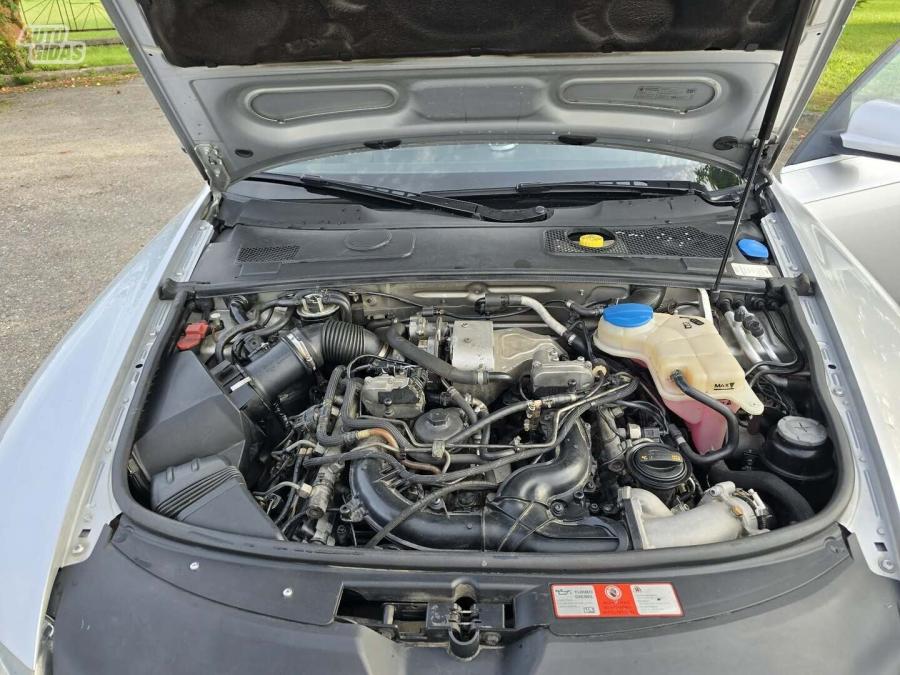 Grey Audi A6 2006 in Anyksciai, with an engine capacity of 3.00 L and mileage of 346 thousand km for 2900 €, photo 14 on AUTOMOTO.COM.LV