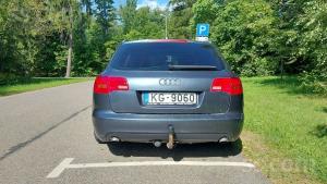 Grey Audi A6 2006 in Aluksne, with an engine capacity of 2.70 L and mileage of 0 thousand km for 2350 €, photo 8 on AUTOMOTO.COM.LV