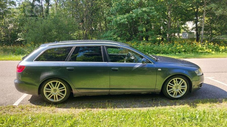 Grey Audi A6 2006 in Aluksne, with an engine capacity of 2.70 L and mileage of 0 thousand km for 2350 €, photo 11 on AUTOMOTO.COM.LV