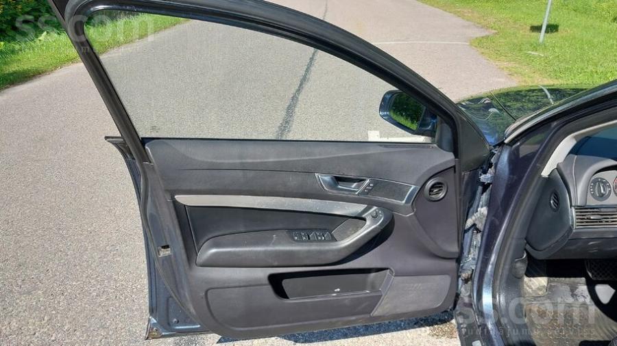 Grey Audi A6 2006 in Aluksne, with an engine capacity of 2.70 L and mileage of 0 thousand km for 2350 €, photo 13 on AUTOMOTO.COM.LV