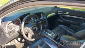Grey Audi A6 2006 in Aluksne, with an engine capacity of 2.70 L and mileage of 0 thousand km for 2350 €, photo 15 on AUTOMOTO.COM.LV