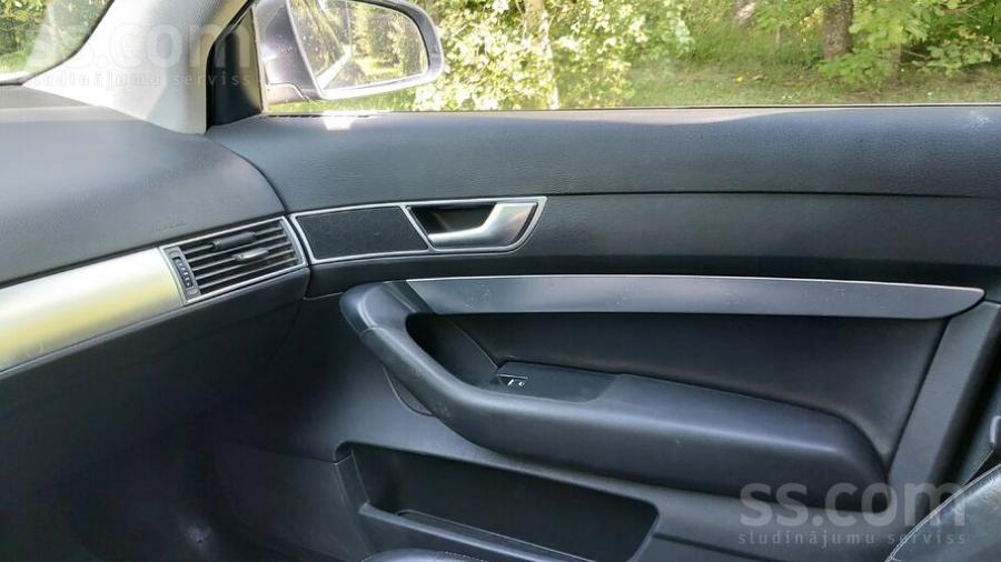 Grey Audi A6 2006 in Aluksne, with an engine capacity of 2.70 L and mileage of 0 thousand km for 2350 €, photo 21 on AUTOMOTO.COM.LV