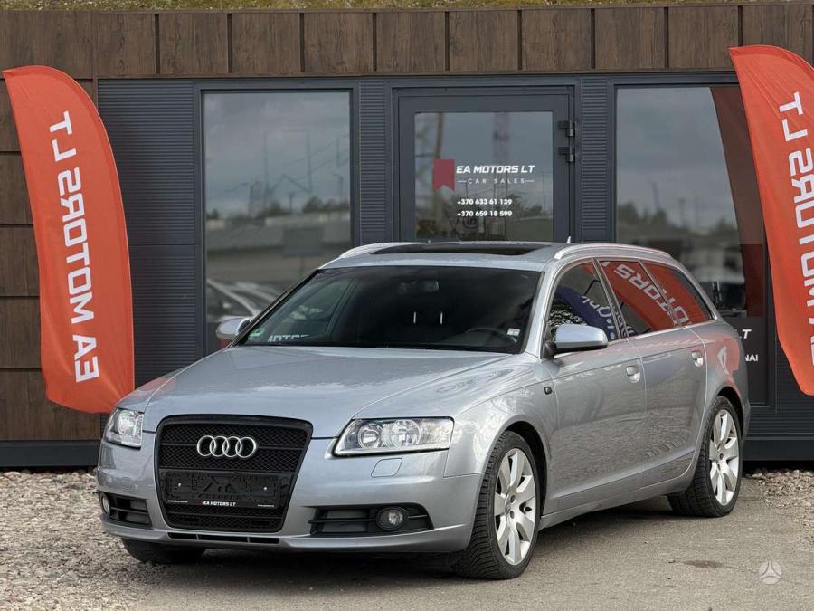 Pelēks Audi A6 2006 Viļņa, ar dzinēja tilpumu 2.97 L un nobraukumu 314 tūkst. km par 4400 €, foto 1 vietnē AUTOMOTO.COM.LV