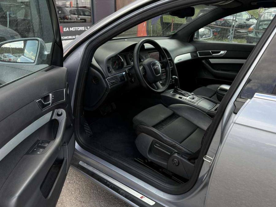 Pelēks Audi A6 2006 Viļņa, ar dzinēja tilpumu 2.97 L un nobraukumu 314 tūkst. km par 4400 €, foto 9 vietnē AUTOMOTO.COM.LV