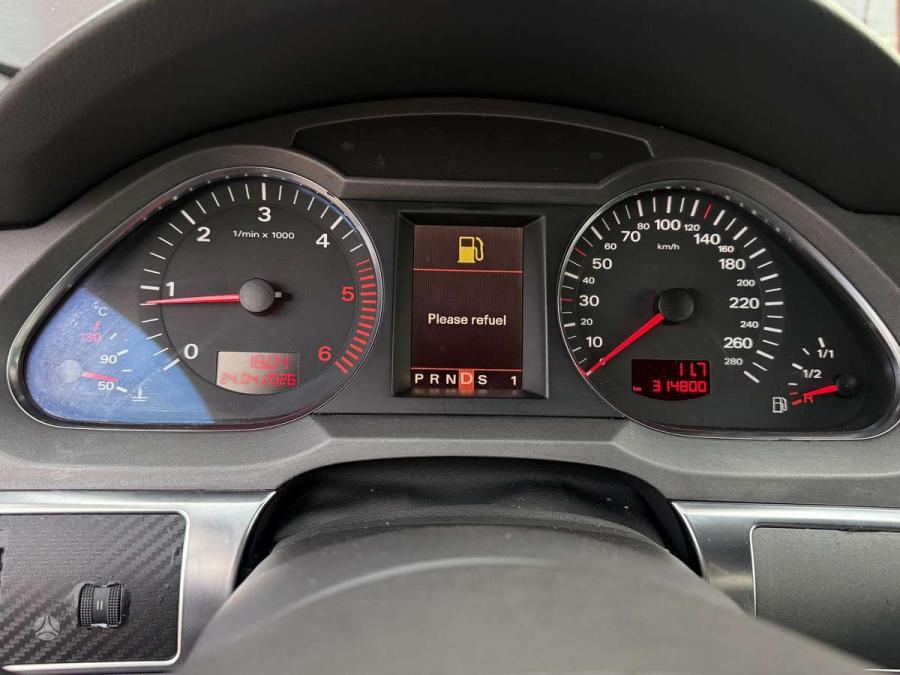 Pelēks Audi A6 2006 Viļņa, ar dzinēja tilpumu 2.97 L un nobraukumu 314 tūkst. km par 4400 €, foto 21 vietnē AUTOMOTO.COM.LV