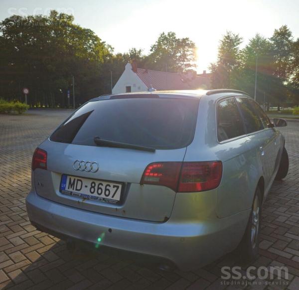 Pelēks Audi A6 2006 Jelgava, ar dzinēja tilpumu 2.70 L un nobraukumu 371 tūkst. km par 2200 €, foto 3 vietnē AUTOMOTO.COM.LV