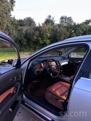 Grey Audi A6 2006 in Riga, with an engine capacity of 2.70 L and mileage of 416 thousand km for 3500 €, photo 10 on AUTOMOTO.COM.LV