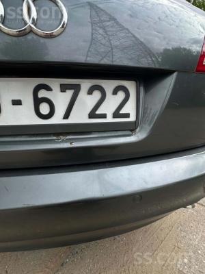Серый Ауди А6 2006 в Тукумс, объемом двигателя 3.00 л и пробегом 345 тыс. км за 2600 €, фото 7 на AUTOMOTO.COM.LV