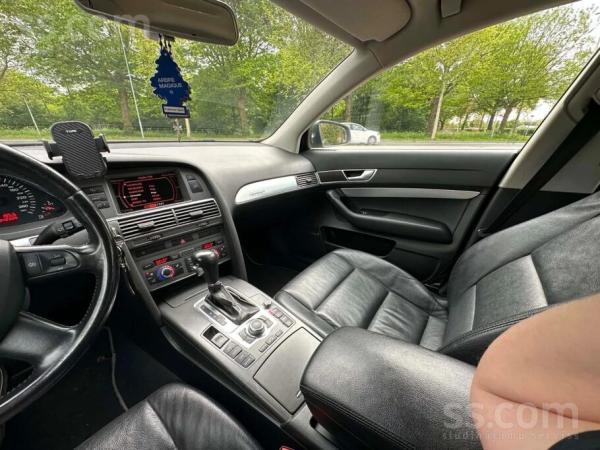 Grey Audi A6 2006 in Tukums, with an engine capacity of 3.00 L and mileage of 345 thousand km for 2600 €, photo 9 on AUTOMOTO.COM.LV
