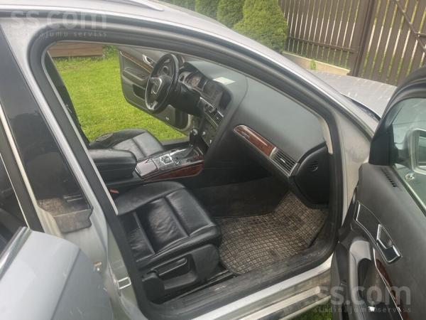 Pelēks Audi A6 2006 Daugavpils, ar dzinēja tilpumu 3.00 L un nobraukumu 312 tūkst. km par 1000 €, foto 4 vietnē AUTOMOTO.COM.LV