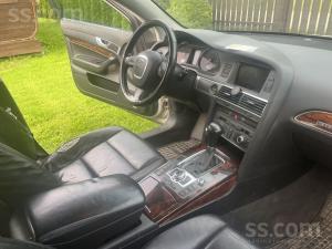 Pelēks Audi A6 2006 Daugavpils, ar dzinēja tilpumu 3.00 L un nobraukumu 312 tūkst. km par 1000 €, foto 5 vietnē AUTOMOTO.COM.LV