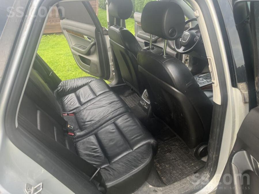 Pelēks Audi A6 2006 Daugavpils, ar dzinēja tilpumu 3.00 L un nobraukumu 312 tūkst. km par 1000 €, foto 6 vietnē AUTOMOTO.COM.LV
