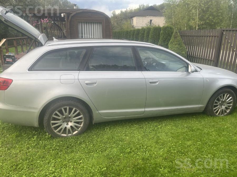 Pelēks Audi A6 2006 Daugavpils, ar dzinēja tilpumu 3.00 L un nobraukumu 312 tūkst. km par 1000 €, foto 7 vietnē AUTOMOTO.COM.LV