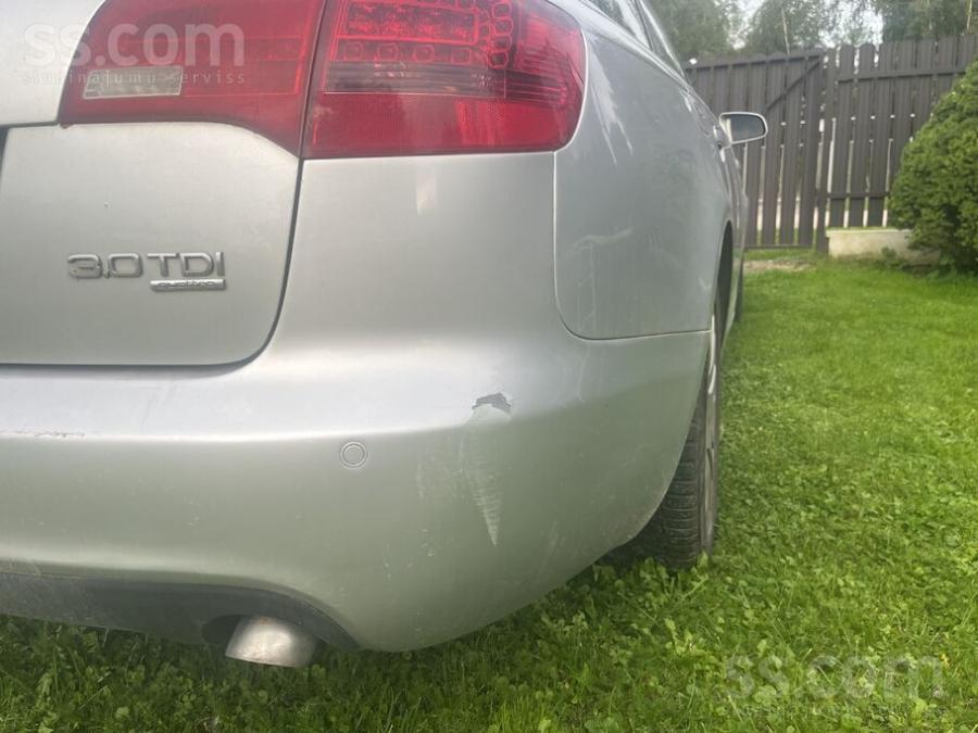 Pelēks Audi A6 2006 Daugavpils, ar dzinēja tilpumu 3.00 L un nobraukumu 312 tūkst. km par 1000 €, foto 17 vietnē AUTOMOTO.COM.LV