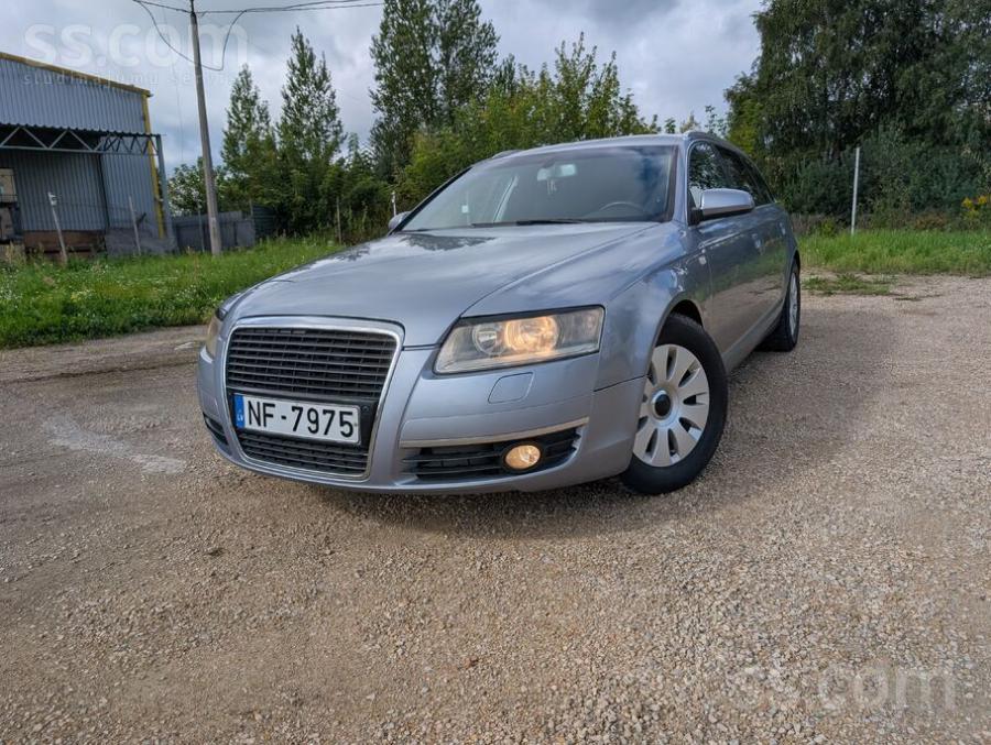Grey Audi A6 2006 in Riga, with an engine capacity of 2.00 L and mileage of 300 thousand km for 3200 €, photo 1 on AUTOMOTO.COM.LV