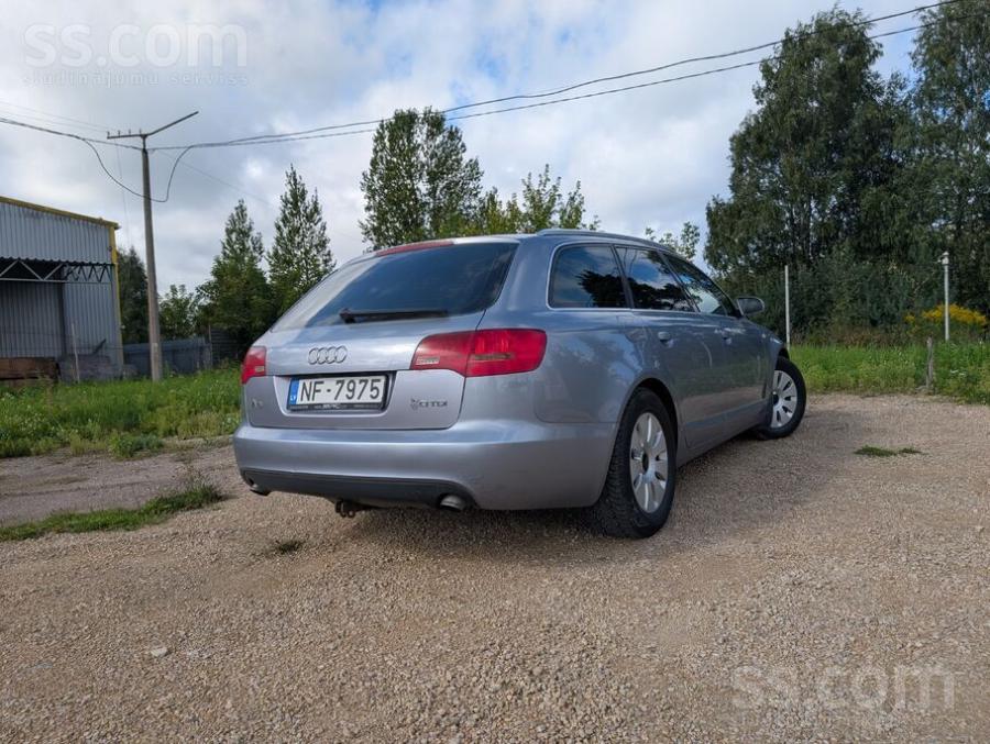 Grey Audi A6 2006 in Riga, with an engine capacity of 2.00 L and mileage of 300 thousand km for 3200 €, photo 10 on AUTOMOTO.COM.LV