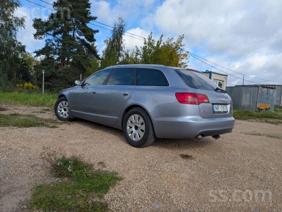 Grey Audi A6 2006 in Riga, with an engine capacity of 2.00 L and mileage of 300 thousand km for 3200 €, photo 12 on AUTOMOTO.COM.LV
