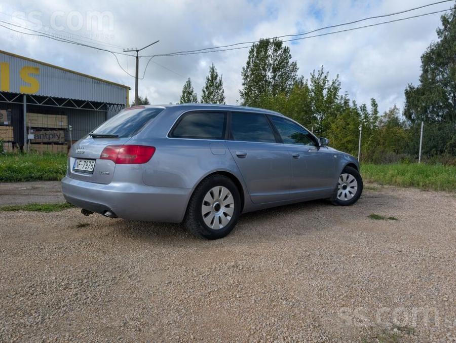 Grey Audi A6 2006 in Riga, with an engine capacity of 2.00 L and mileage of 300 thousand km for 3200 €, photo 13 on AUTOMOTO.COM.LV