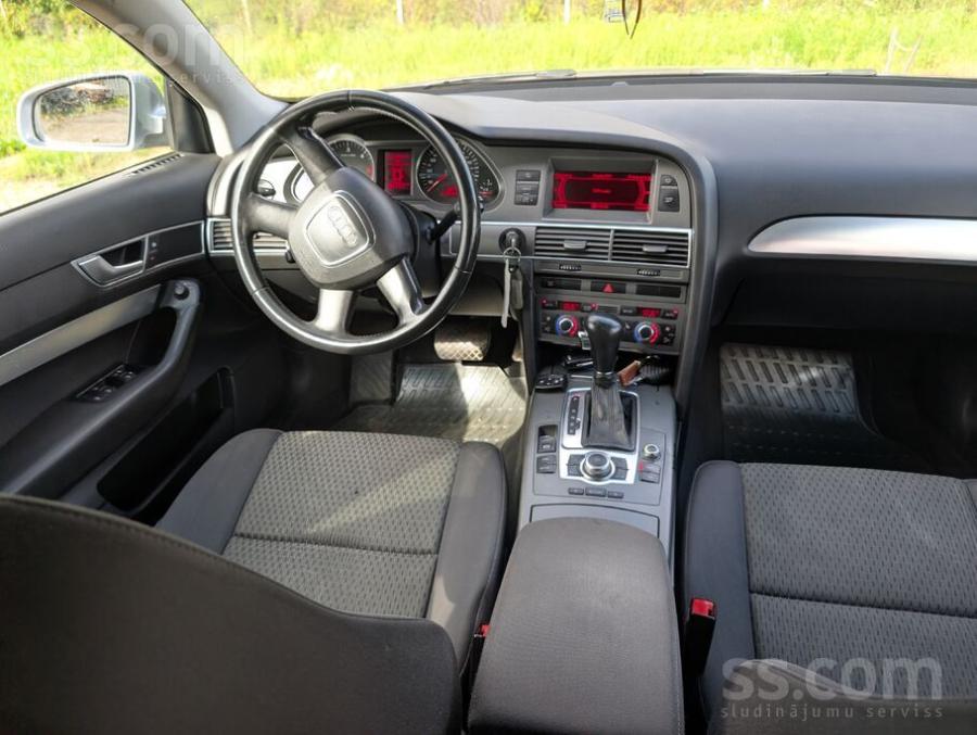 Grey Audi A6 2006 in Riga, with an engine capacity of 2.00 L and mileage of 300 thousand km for 3200 €, photo 19 on AUTOMOTO.COM.LV