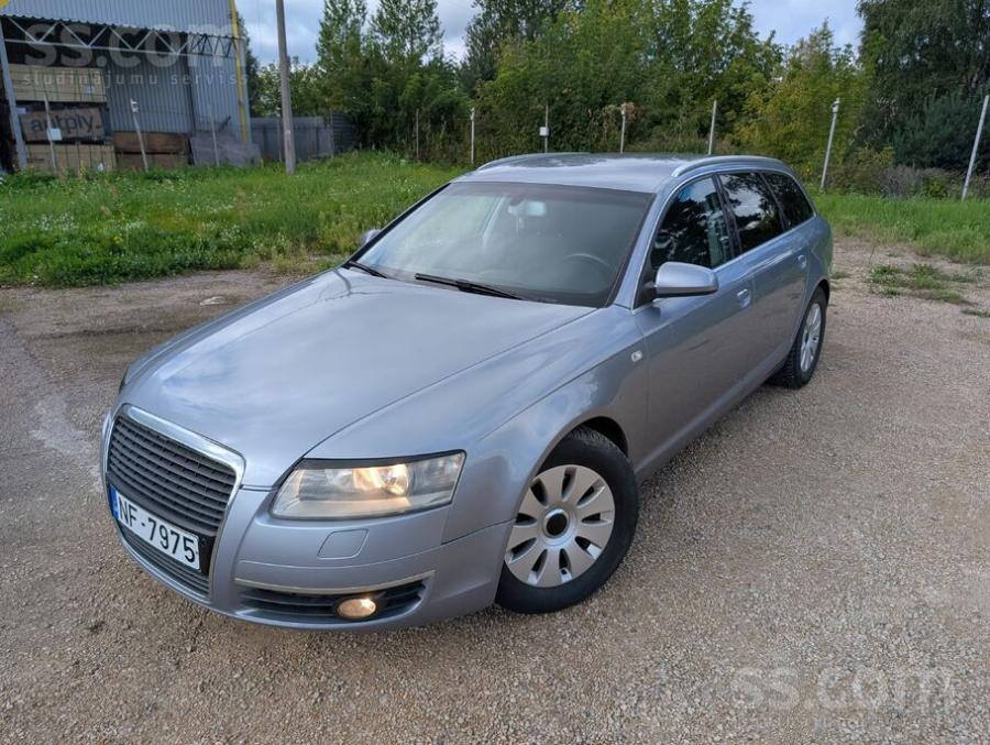 Grey Audi A6 2006 in Riga, with an engine capacity of 2.00 L and mileage of 300 thousand km for 3200 €, photo 29 on AUTOMOTO.COM.LV