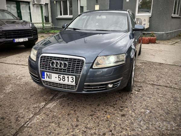 Grey Audi A6 2006 in Riga, with an engine capacity of 2.70 L and mileage of 335 thousand km for 2600 €, photo 4 on AUTOMOTO.COM.LV