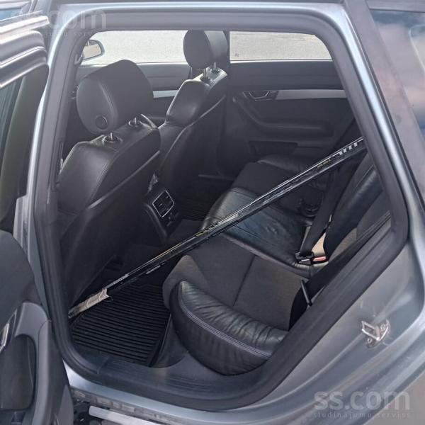 Grey Audi A6 2006 in Cesis, with an engine capacity of 3.00 L and mileage of 352 thousand km for 3250 €, photo 8 on AUTOMOTO.COM.LV