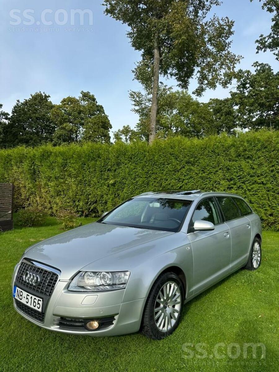 Grey Audi A6 2006 in Jelgava, with an engine capacity of 3.00 L and mileage of 312 thousand km for 2600 €, photo 4 on AUTOMOTO.COM.LV