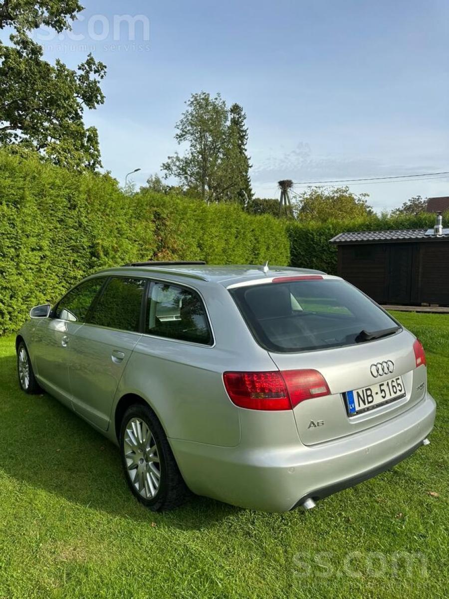 Grey Audi A6 2006 in Jelgava, with an engine capacity of 3.00 L and mileage of 312 thousand km for 2600 €, photo 5 on AUTOMOTO.COM.LV