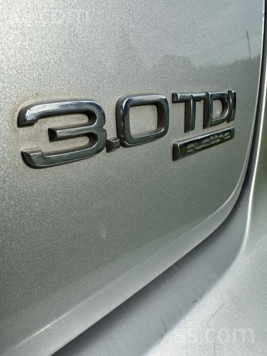 Grey Audi A6 2006 in Jelgava, with an engine capacity of 3.00 L and mileage of 312 thousand km for 2600 €, photo 7 on AUTOMOTO.COM.LV