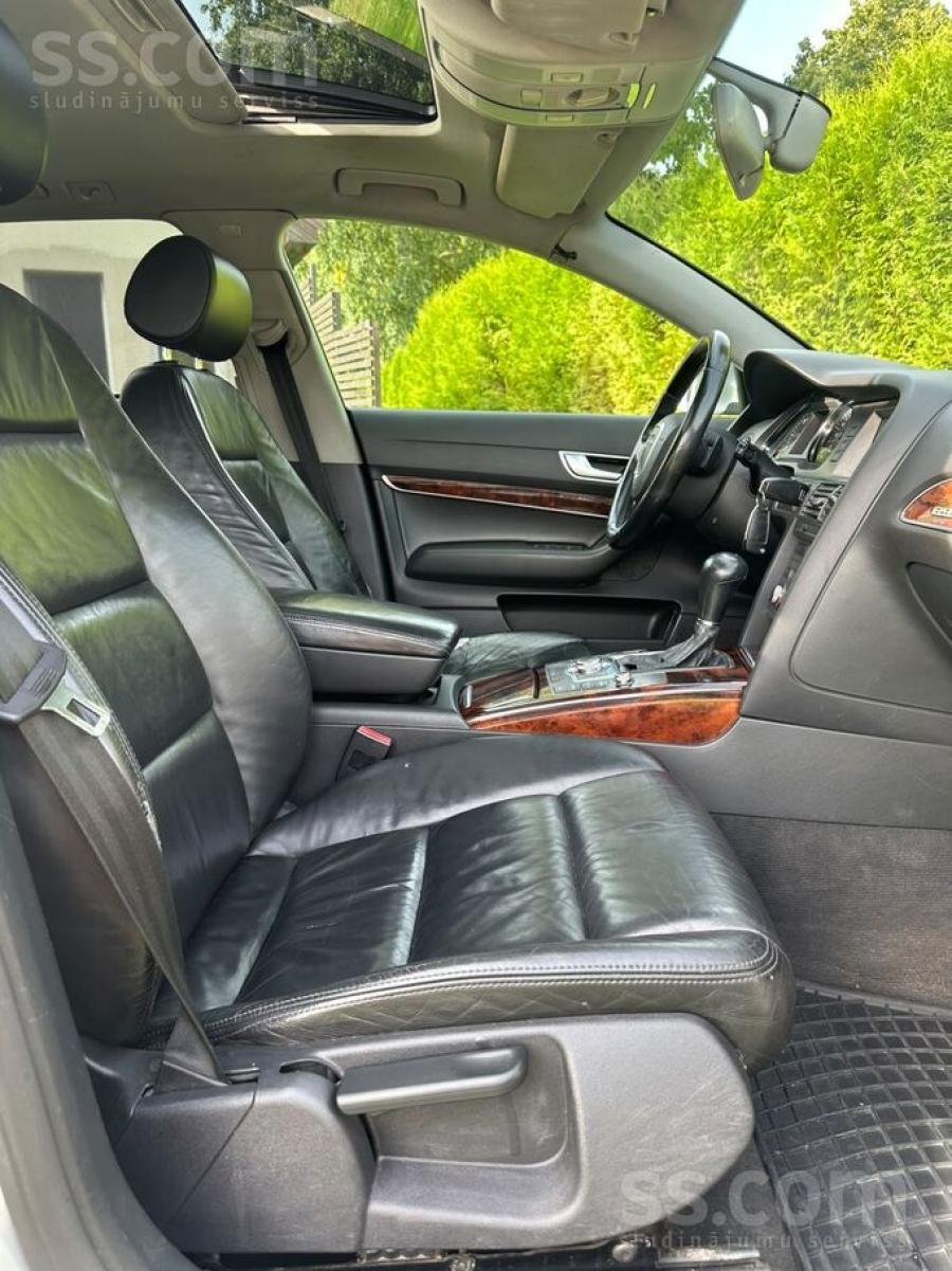 Grey Audi A6 2006 in Jelgava, with an engine capacity of 3.00 L and mileage of 312 thousand km for 2600 €, photo 8 on AUTOMOTO.COM.LV