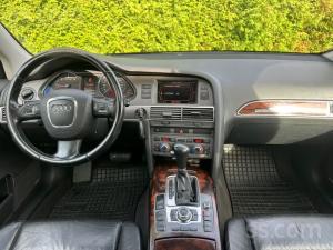 Grey Audi A6 2006 in Jelgava, with an engine capacity of 3.00 L and mileage of 312 thousand km for 2600 €, photo 10 on AUTOMOTO.COM.LV