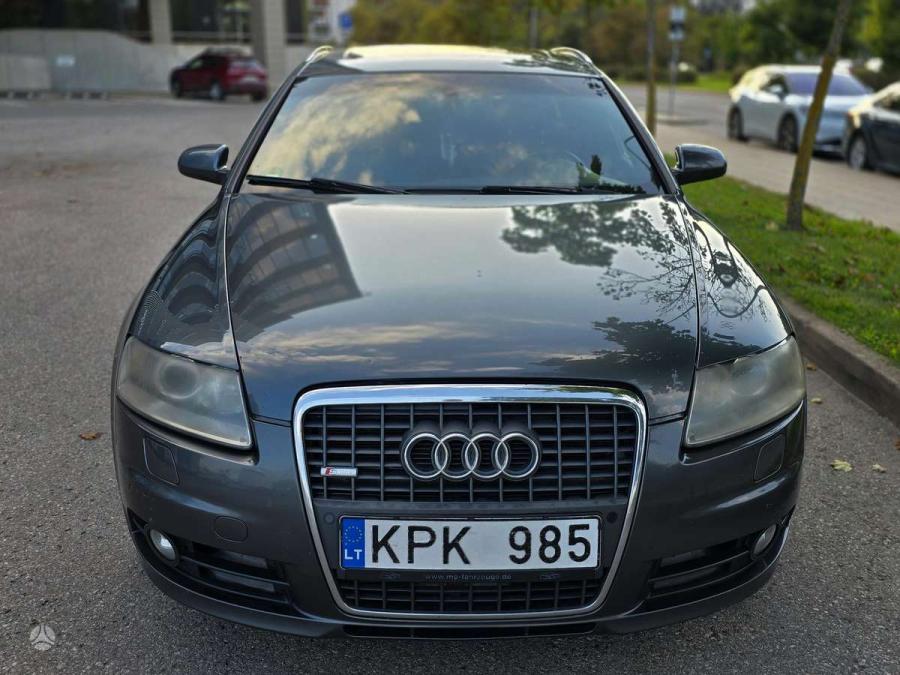 Grey Audi A6 2006 in Vilnius, with an engine capacity of 2.97 L and mileage of 370 thousand km for 2000 €, photo 7 on AUTOMOTO.COM.LV