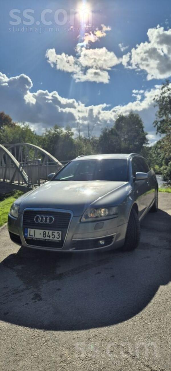 Grey Audi A6 2006 in Rezekne, with an engine capacity of 2.70 L and mileage of 326 thousand km for 2500 €, photo 4 on AUTOMOTO.COM.LV