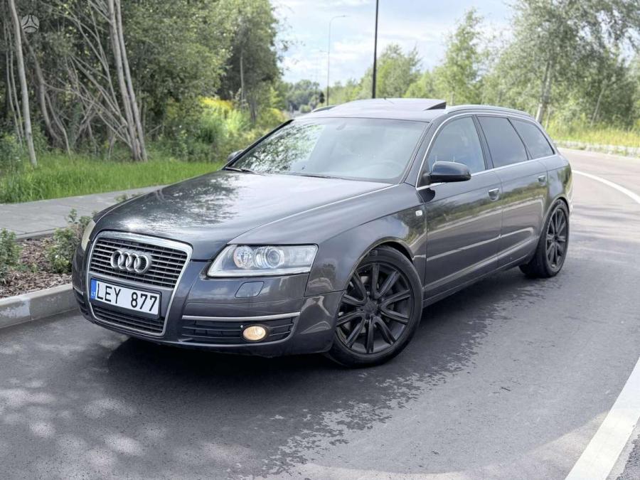 Pelēks Audi A6 2006 Viļņa, ar dzinēja tilpumu 2.97 L un nobraukumu 365 tūkst. km par 2600 €, foto 1 vietnē AUTOMOTO.COM.LV