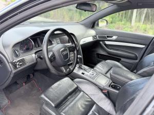 Pelēks Audi A6 2006 Viļņa, ar dzinēja tilpumu 2.97 L un nobraukumu 365 tūkst. km par 2600 €, foto 6 vietnē AUTOMOTO.COM.LV