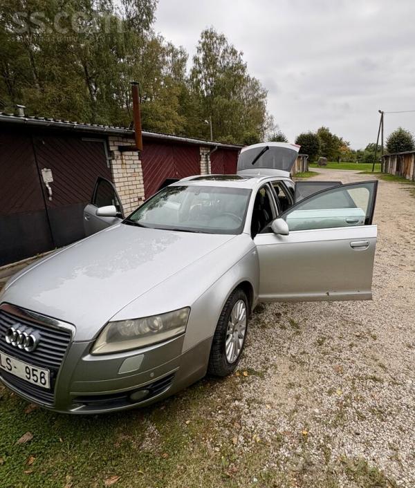 Ауди А6 2006 в Талси на AUTOMOTO.COM.LV Серый Ауди А6 2006 в Талси, объемом двигателя 3.00 л и пробегом 444 тыс. км за 2550 €, фото 3 на AUTOMOTO.COM.LV