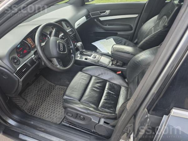 Pelēks Audi A6 2006 Ludza, ar dzinēja tilpumu 3.00 L un nobraukumu 399 tūkst. km par 2350 €, foto 6 vietnē AUTOMOTO.COM.LV