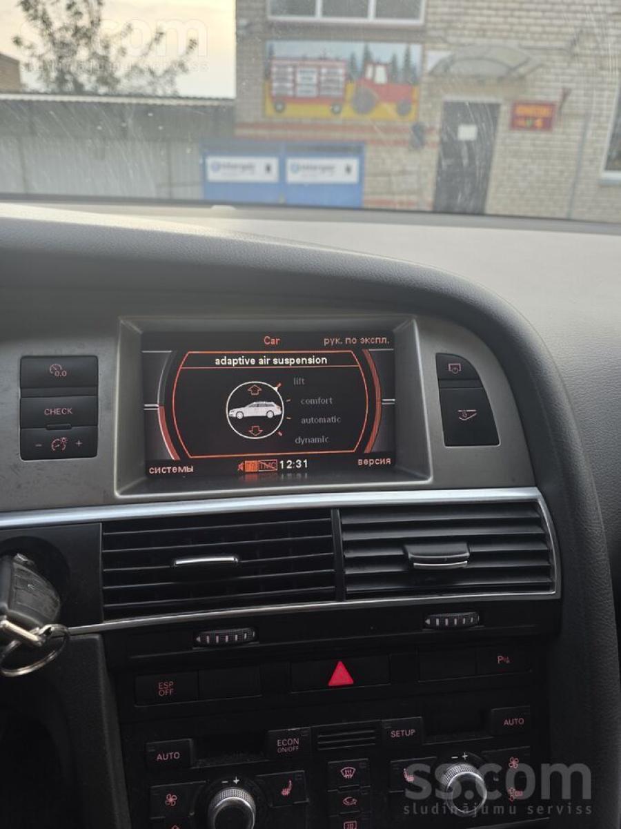 Pelēks Audi A6 2006 Ludza, ar dzinēja tilpumu 3.00 L un nobraukumu 399 tūkst. km par 2350 €, foto 9 vietnē AUTOMOTO.COM.LV