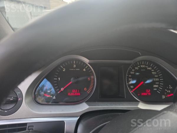 Pelēks Audi A6 2006 Ludza, ar dzinēja tilpumu 3.00 L un nobraukumu 399 tūkst. km par 2350 €, foto 7 vietnē AUTOMOTO.COM.LV