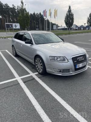 Pelēks Audi A6 2006 Rīga, ar dzinēja tilpumu 3.00 L un nobraukumu 448 tūkst. km par 2995 €, foto  vietnē AUTOMOTO.COM.LV